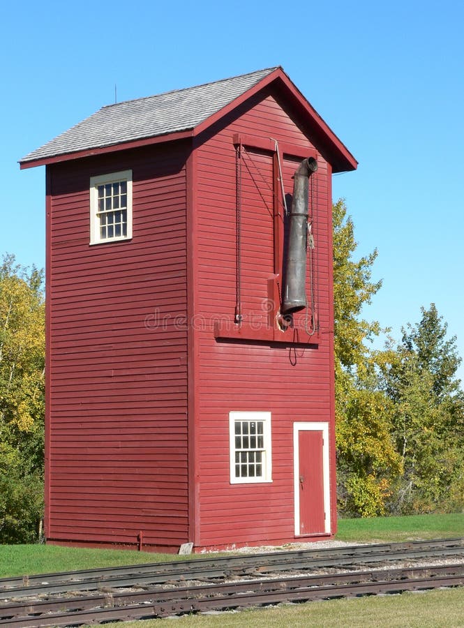 Railroad Water Station stock photo. Image of tracks, cowboy - 7934098