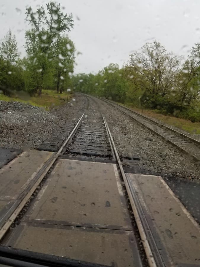 Railroad, Wrong Way, Go Around Stock Photo - Image of tracks, train ...