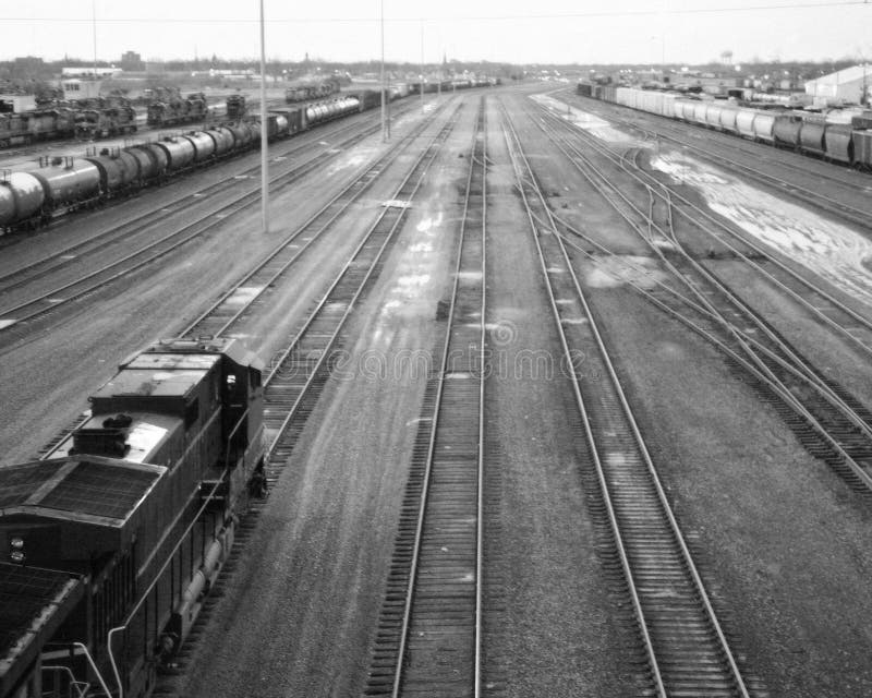 Rail yard stock photo. Image of grain, lumber, industry - 2071016