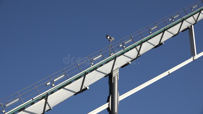 Rails of Roller Coaster stock image. Image of wheeled - 92177949