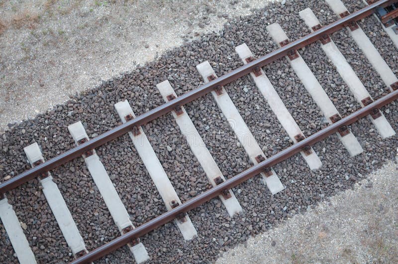 Rails from the Top stock photo. Image of grey, rivet - 37275186