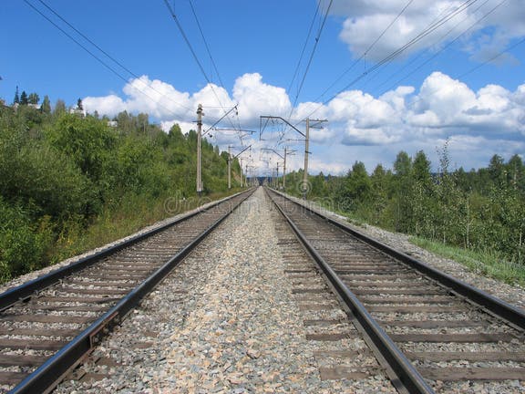 Railway stock photo. Image of journey, move, perspective - 1935390