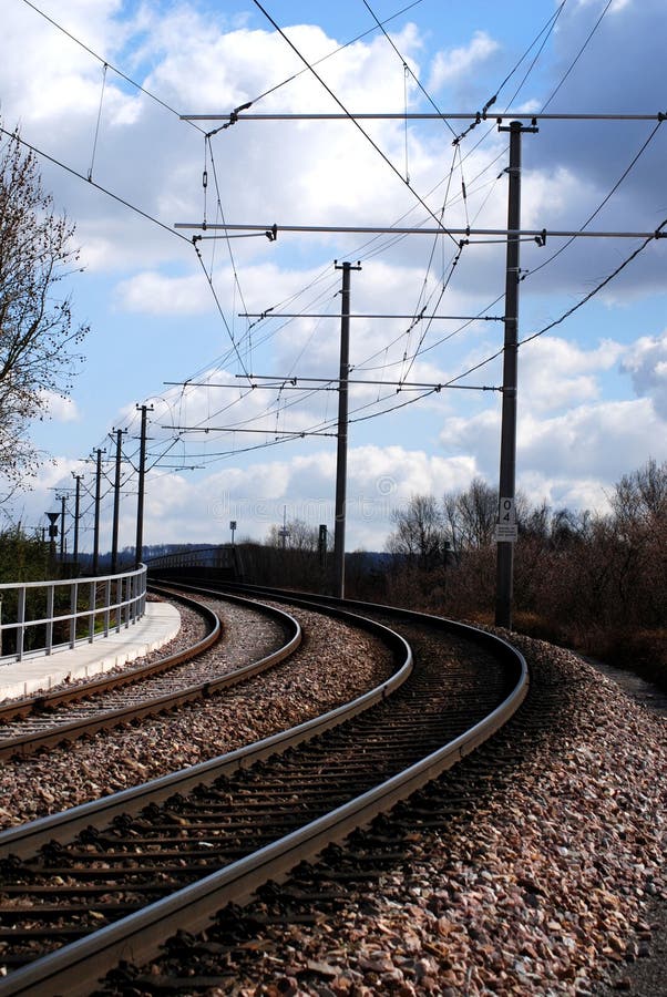 Railway stock image. Image of departure, technical, arrival - 2077059