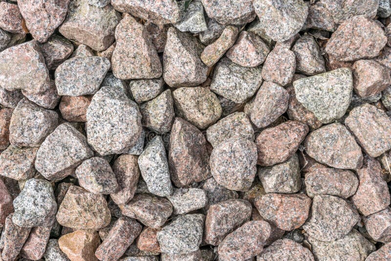Crushed Stone Texture, Railway Ballast Background Stock Image - Image ...