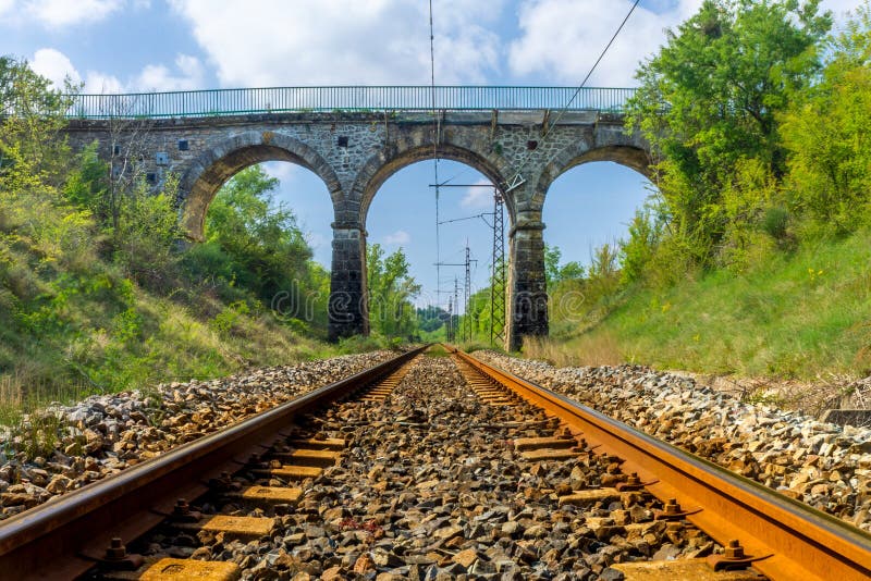 Railway color stock image. Image of architecture, public - 152588041