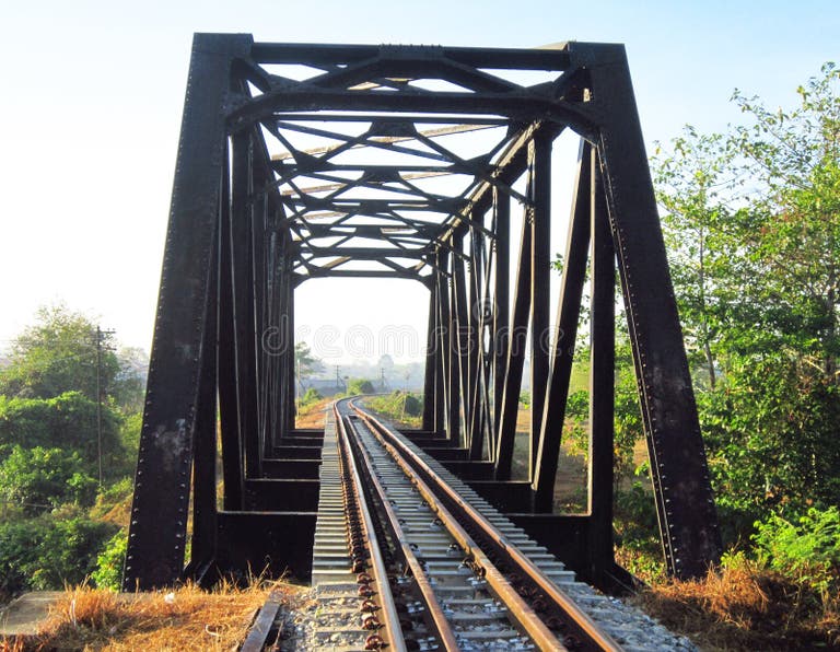 The railway brigde stock image. Image of strong, guide - 52843349