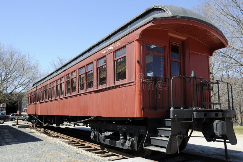 Railway Carriage stock photo. Image of step, tree, carriage - 9153828