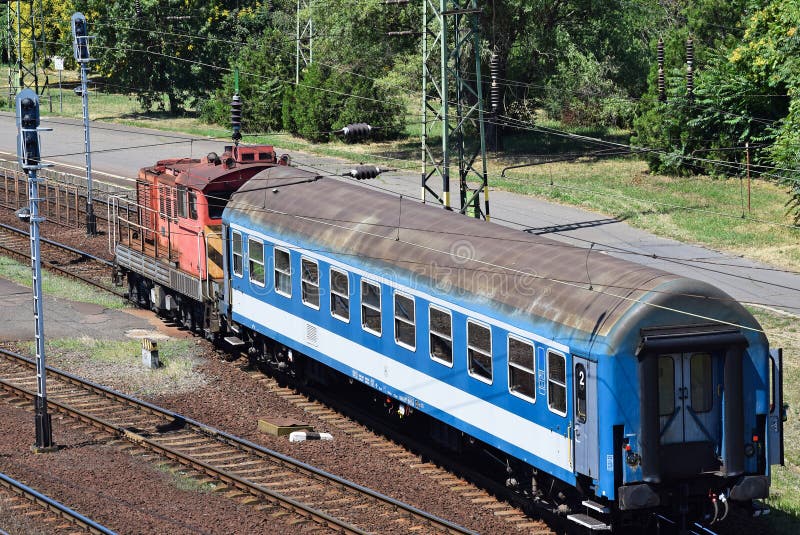 Railway carriage stock photo. Image of side, outdoors - 61157676