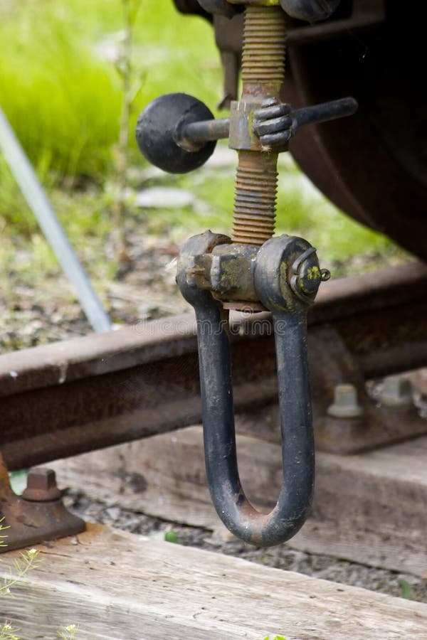Railway Connecting Link stock image. Image of sleepers - 4677405