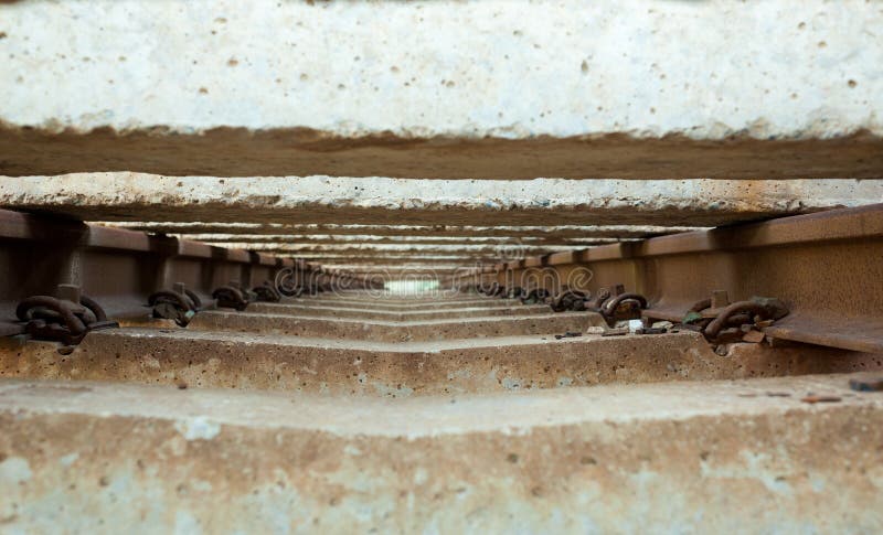 Railway Construction Materials Stock Image - Image of stack, detail ...