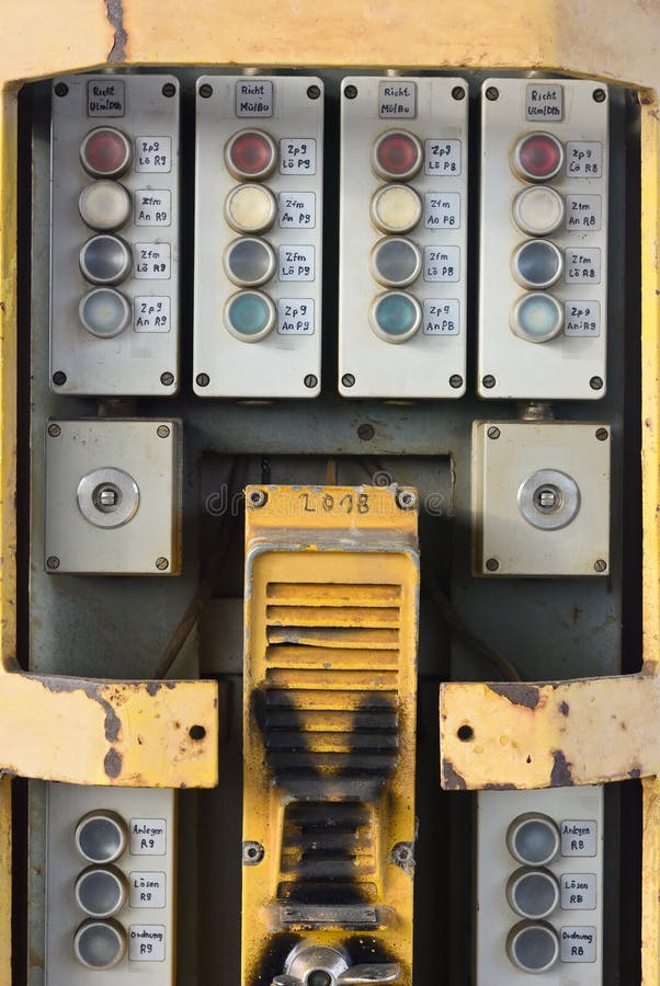 Train Station Control Panel Stock Photo - Image of electrician, connect ...