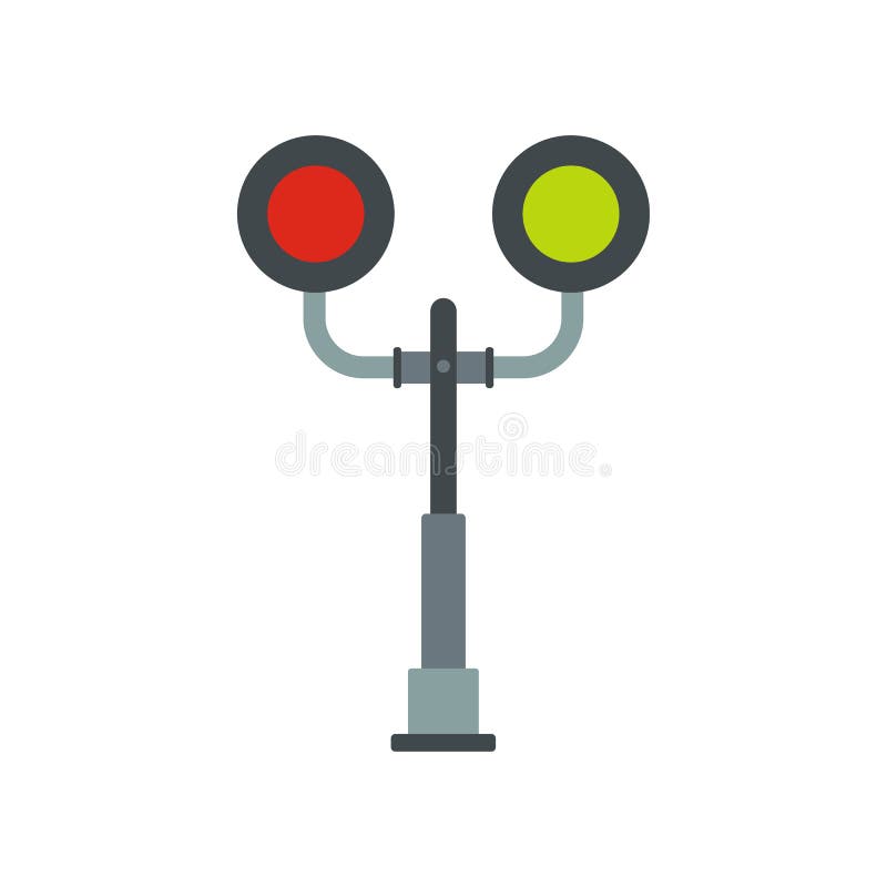 Railroad Crossing Signals Stock Illustrations – 119 Railroad Crossing ...
