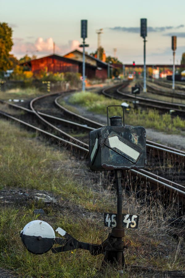 Railway crossover network stock image. Image of crossover - 72017775