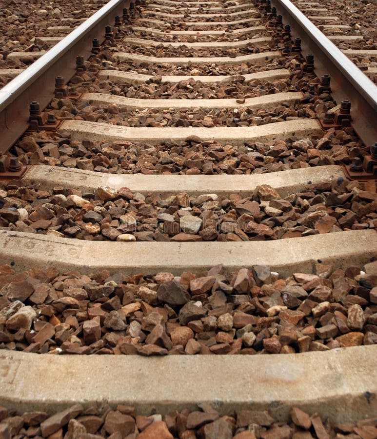 Railway embankment stock photo. Image of closeup, transportation - 18182046
