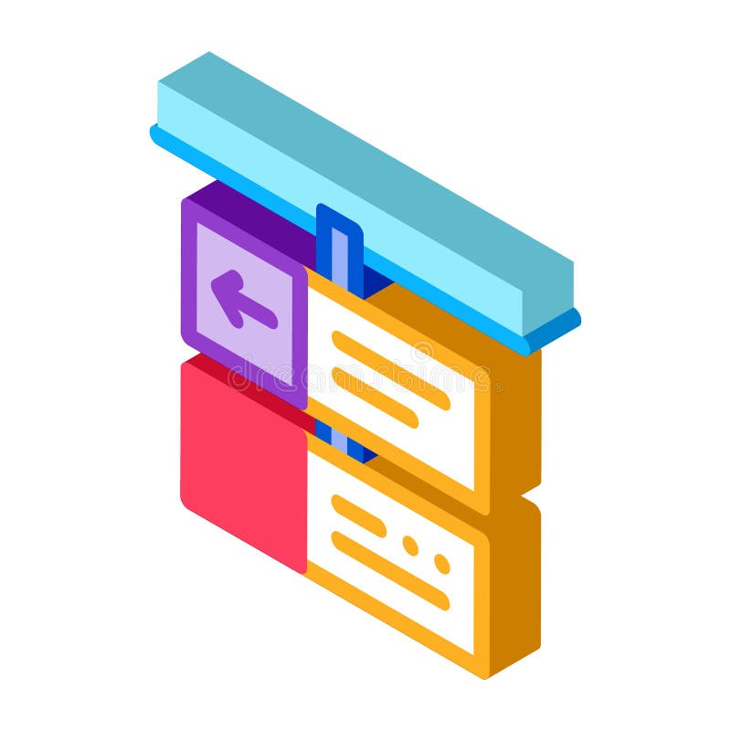 Railway Gate Symbol Sign, Vector Illustration, Isolated on White ...