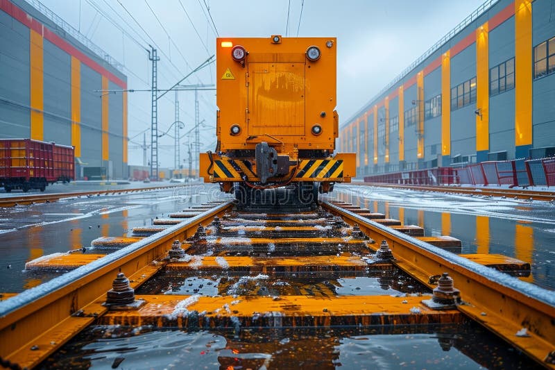 Railway Infrastructure Creation Equipment Rail Moving and Installation ...