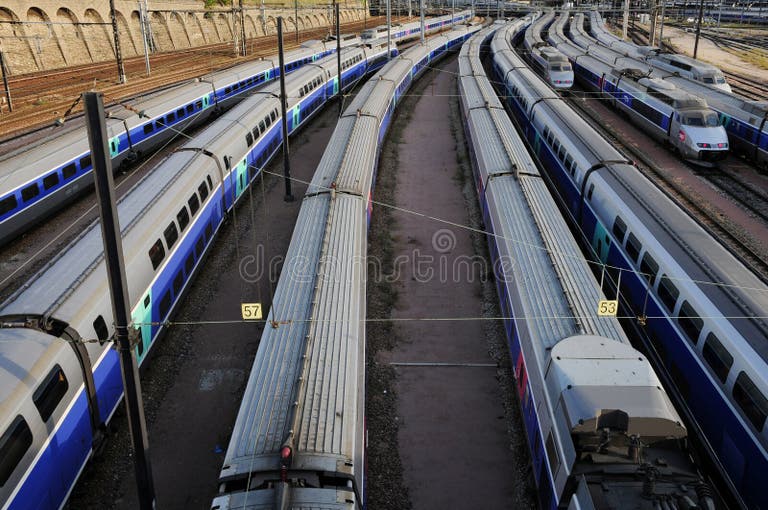 Railway Interchange Station Stock Photo - Image of paris, railway: 11005696