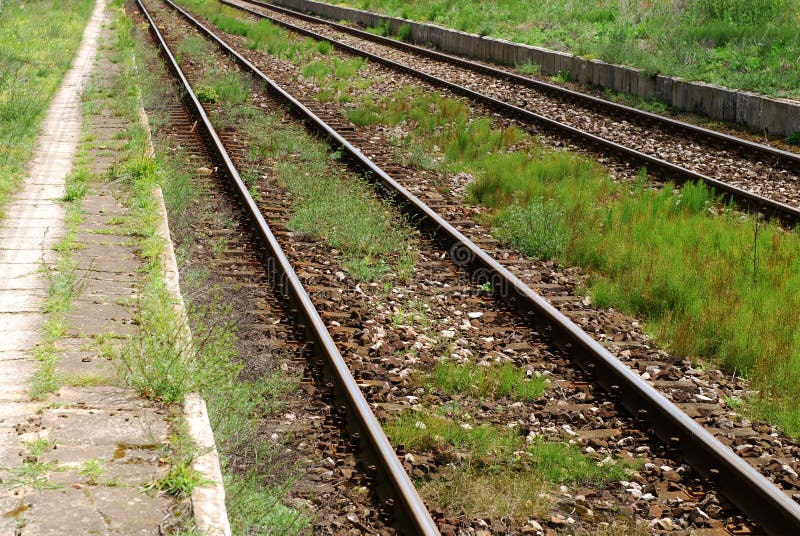 Railway line stock photo. Image of stone, direction, industry - 17122492