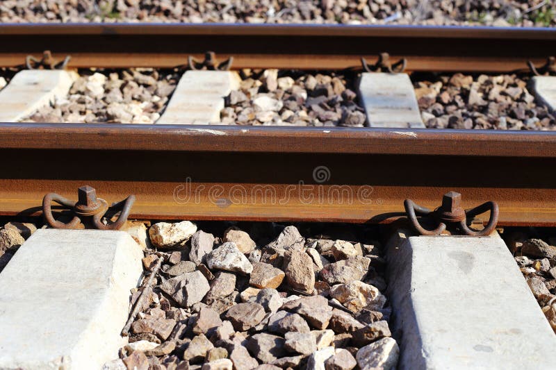 Railway line stock image. Image of road, path, nature - 309856987