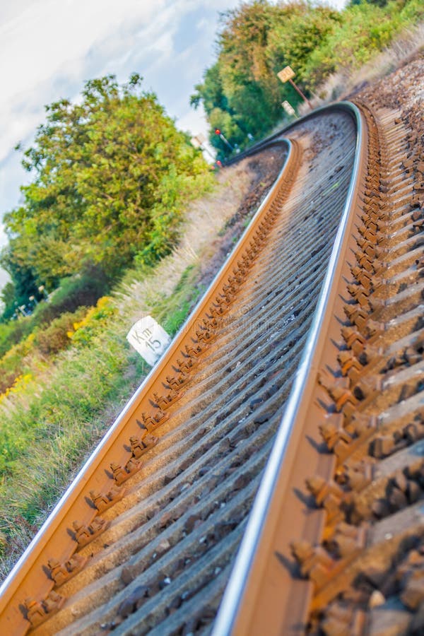 Railway stock image. Image of line, pathway, retro, house - 34565669