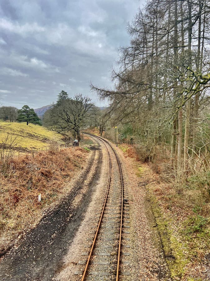 Railway Lines stock photo. Image of railway, countryside - 269111742