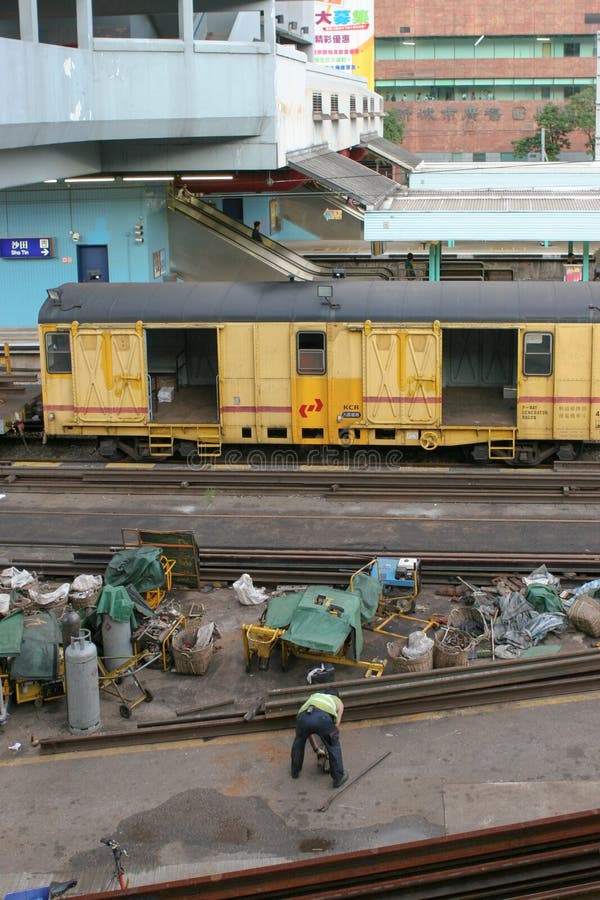 The Railway Maintenance Train at the Sha Tin 29 May 2005 Editorial ...