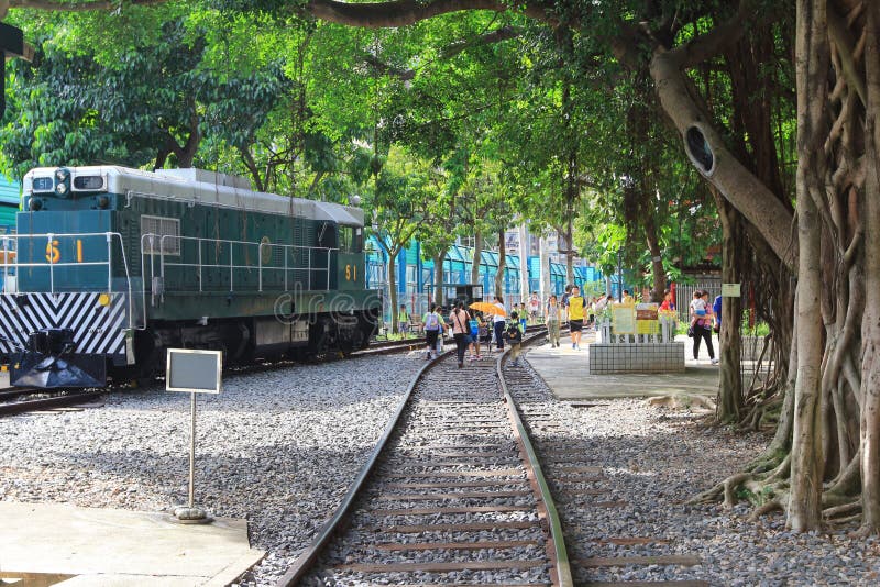 The Museum of Old Train in Railway Museum of Railway Park Editorial ...