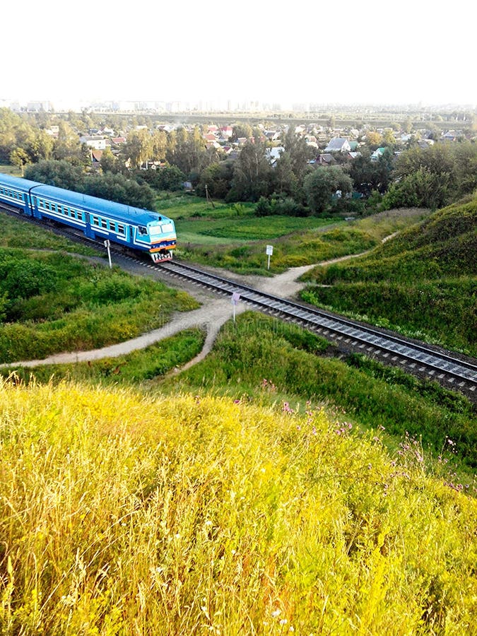 Railway stock photo. Image of track, railway, nature - 42614280