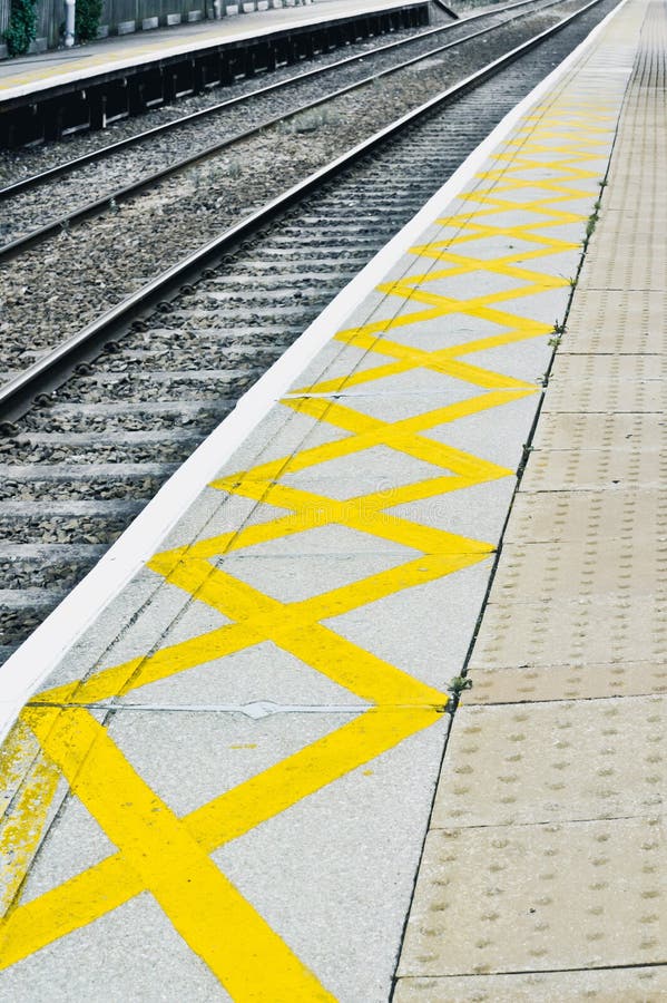 Railway platform stock photo. Image of measures, accident - 61313594