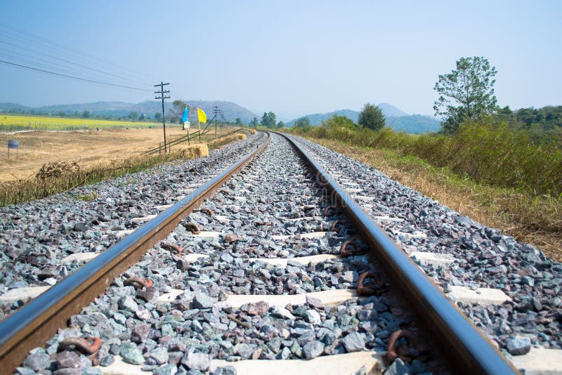 Railway stock image. Image of road, train, travel, thoroughfare - 36480971