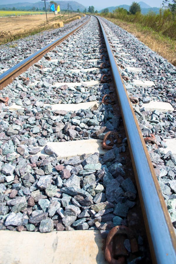Railway stock photo. Image of travel, rubble, steel, delivery - 36480980