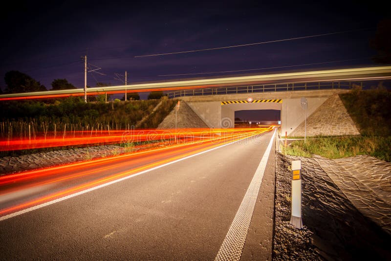 Railway stock image. Image of fast, passing, railway - 58997325