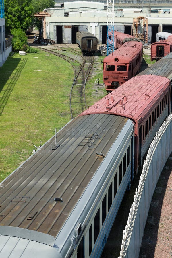 Railway stock photo. Image of cargo, railroad, journey - 71712374