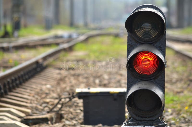 Railway semaphore stock image. Image of semaphore, light - 39499285