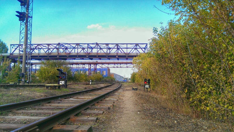 Railway siding stock photo. Image of tracks, transport - 69487784