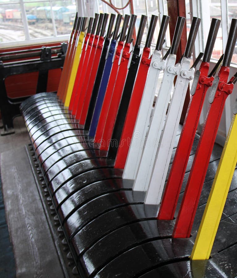 Railway Signal Box. stock image. Image of traditional - 54879189