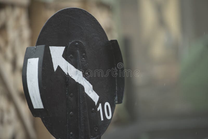 Railway Signaling in Railway Traffic Stock Image - Image of haul ...
