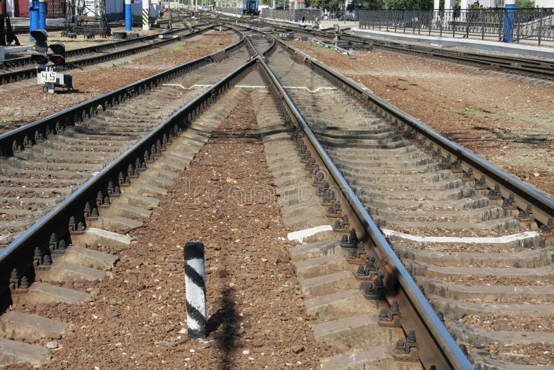 Railway sleepers stock image. Image of travel, trucking - 26390979
