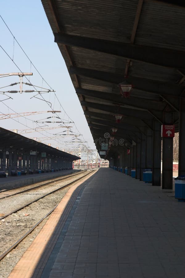A Small Train Station stock image. Image of facebook - 47270111