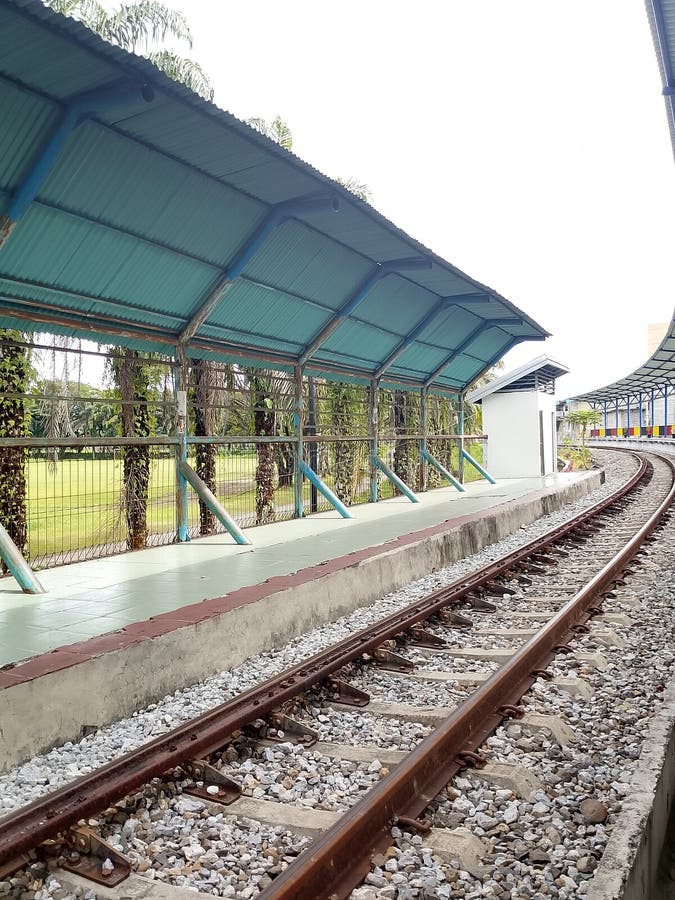 Railway Station Air Tawar, 28 November 2024 Stock Image - Image of ...