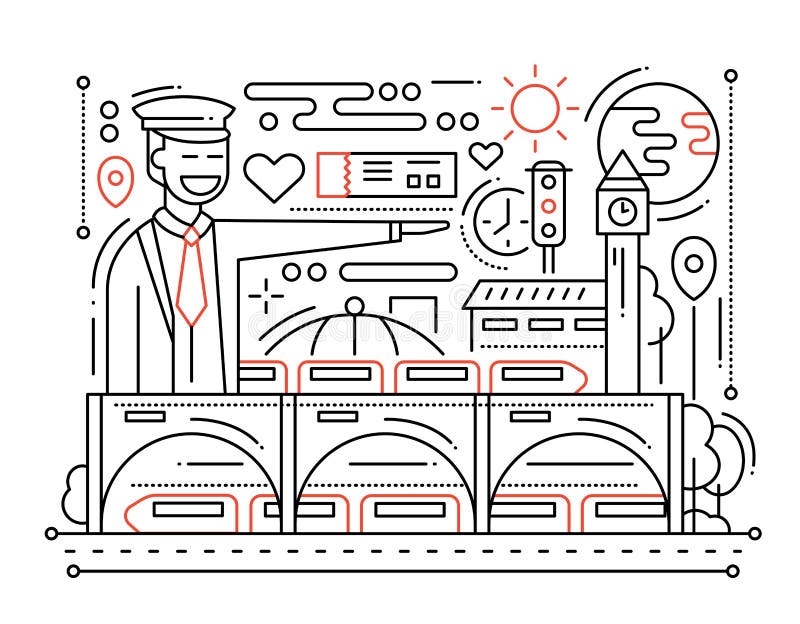 Cartoon Master Station Stock Illustrations – 125 Cartoon Master Station ...