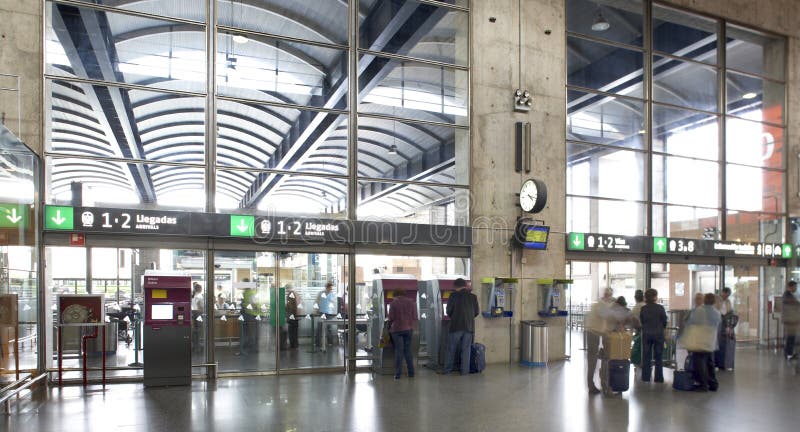 Railway Station Ticket Area Editorial Stock Image - Image of office ...