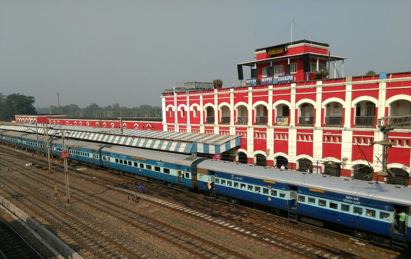 Railway Station editorial photography. Image of kharagpur - 62286342