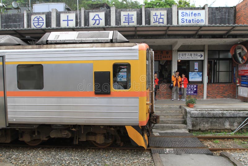 The Railway System , the Train at Taipei 18 April 2011 Editorial Image ...