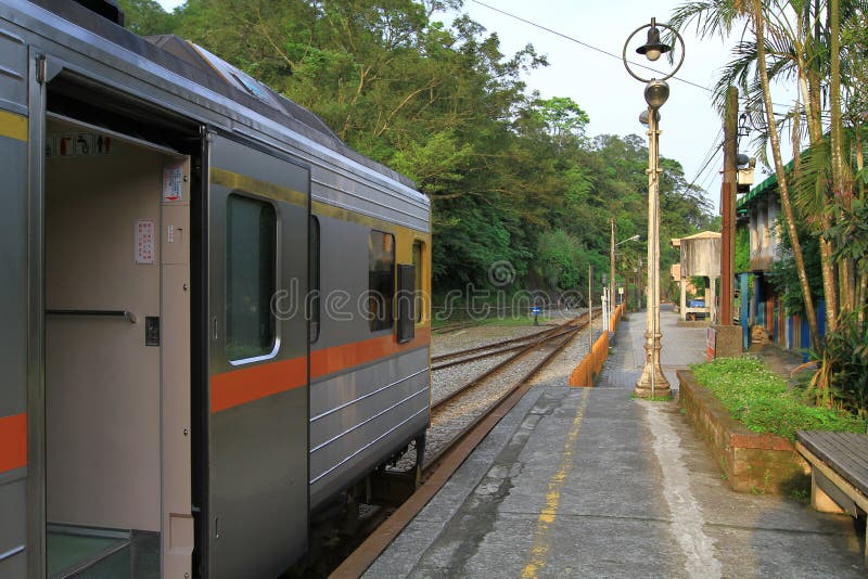 The Railway System , the Train at Taipei 18 April 2011 Editorial Stock ...