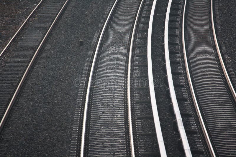 Railway stock image. Image of parallel, junction, departure - 86588705