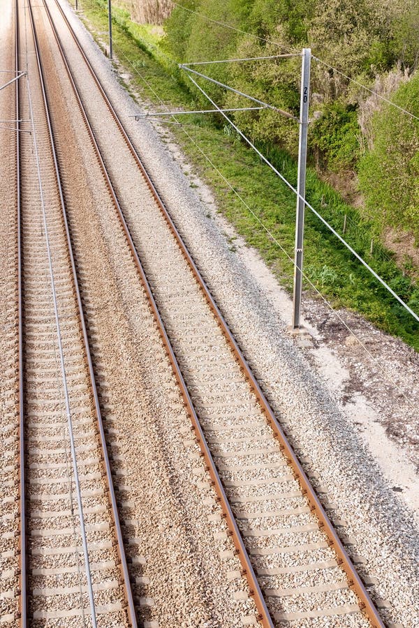 Railway Track stock photo. Image of abstract, outdoor - 19041882