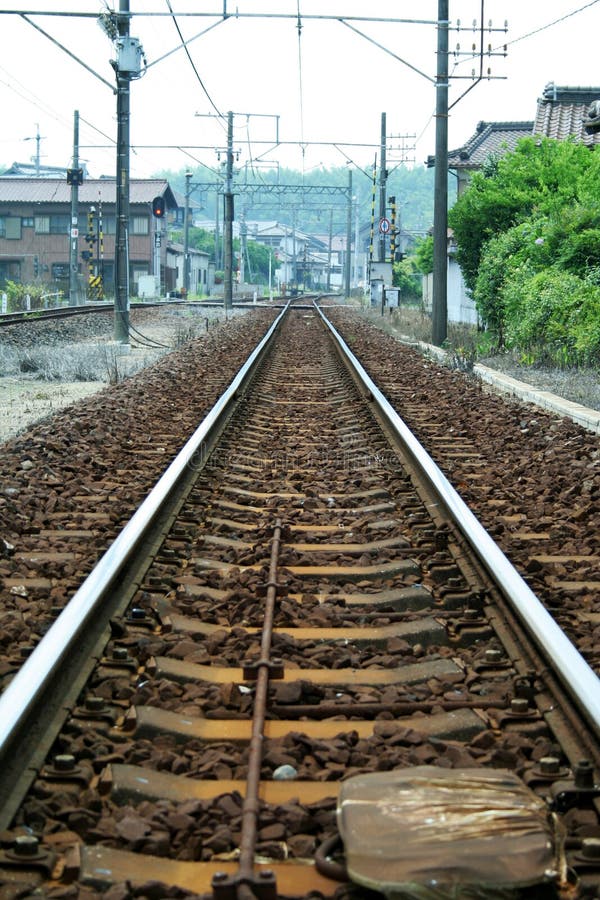 Railway Track stock image. Image of journey, transportation - 205371