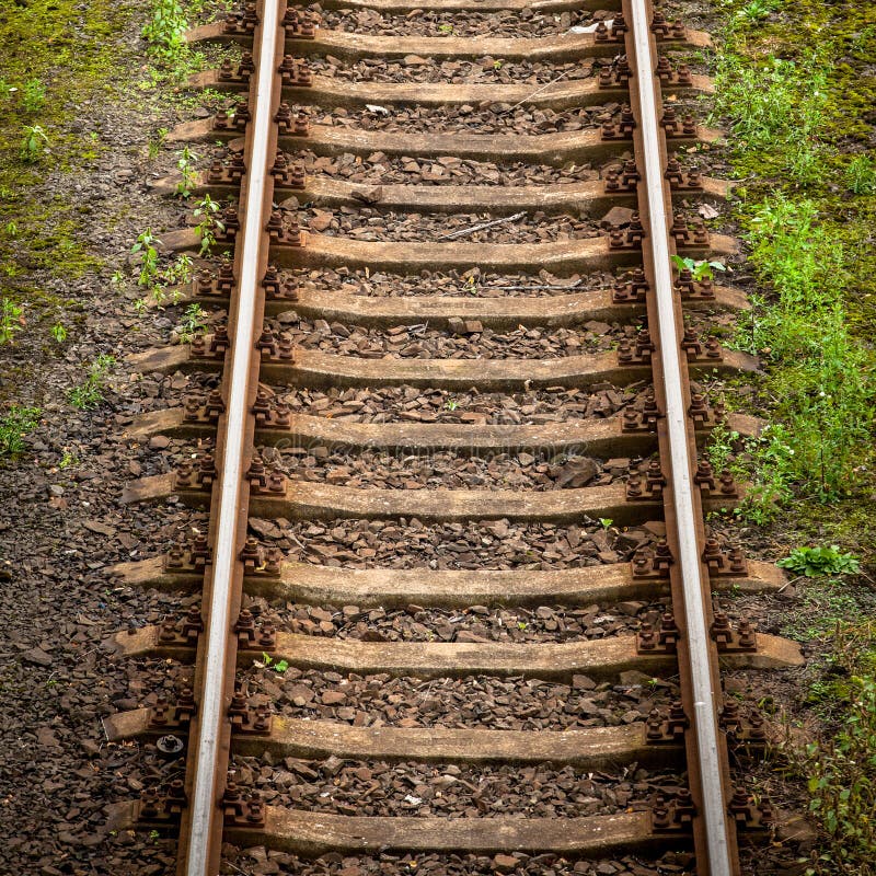 Railway track stock image. Image of sidetrack, railroad - 35791133