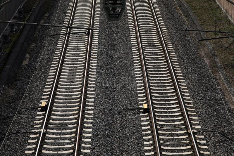 Railway Track Transport Rail Travel Stock Photo - Image of iron ...